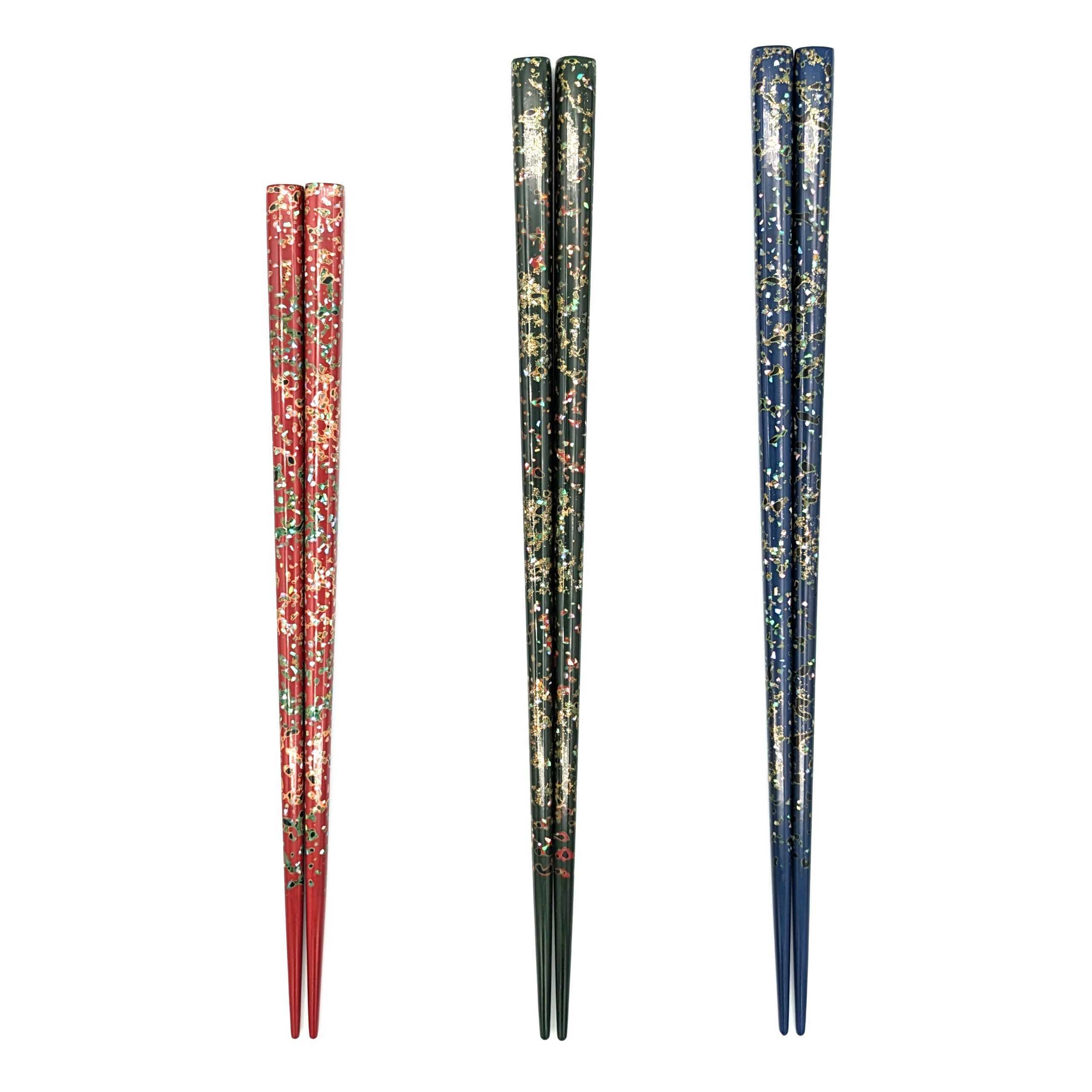 Tsugaru Lacquer Chopsticks -Shell Makie no anti-slip grip on the chops – Ginza Natsuno