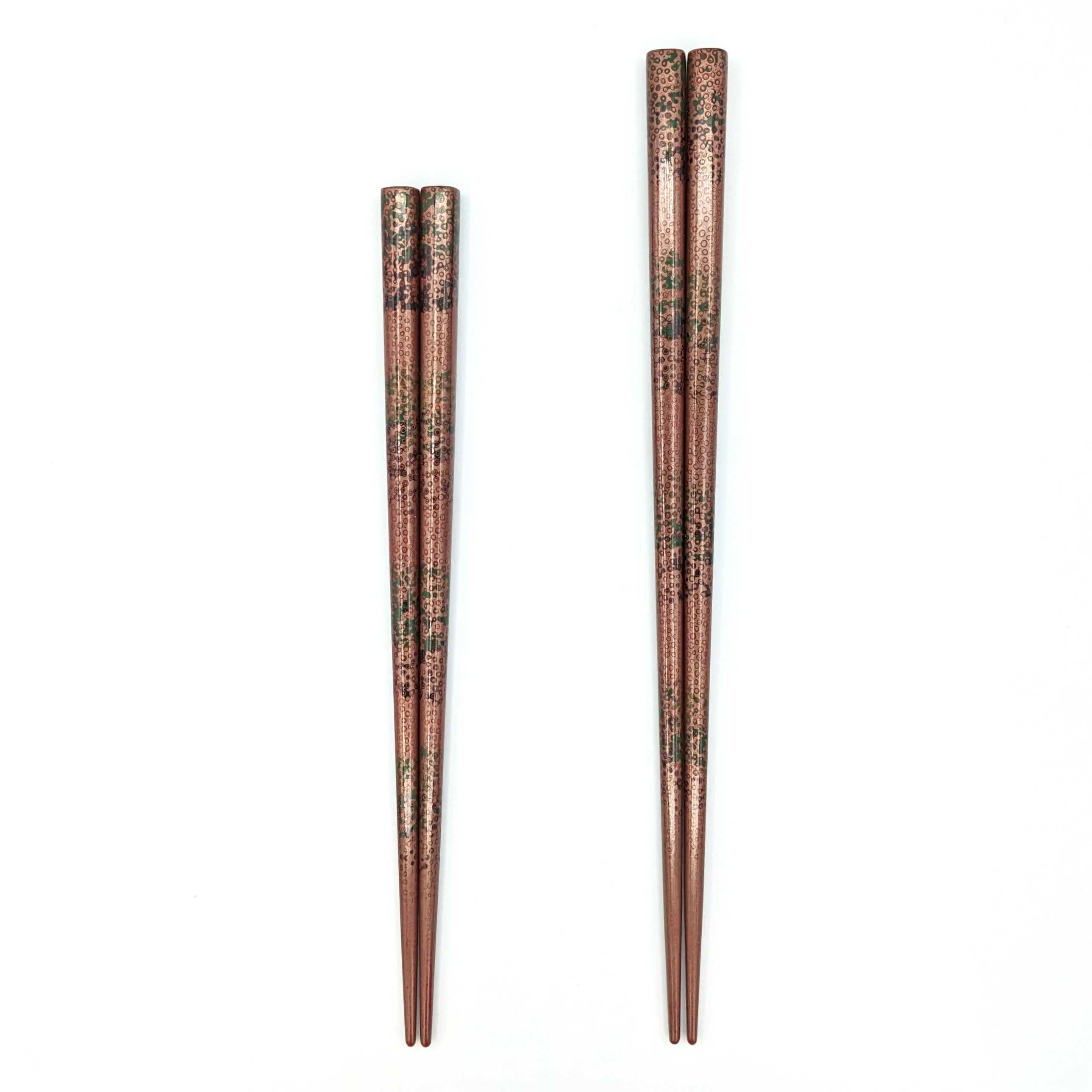 Tsugaru Lacquer Chopsticks - Nishiki-nuri(Engravable) – Ginza Natsuno