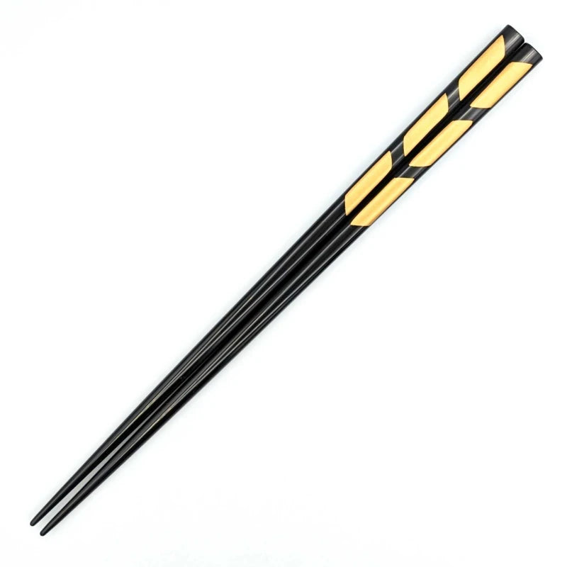 Echizen Lacquerware Chopsticks - Arrow Feathers Pattern (Engravable ...